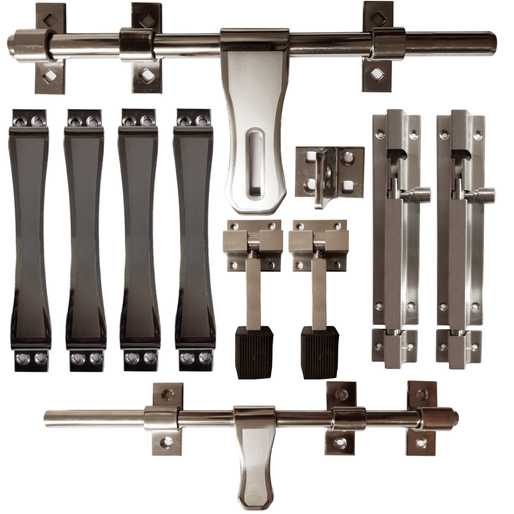 CIRCLE® Double Door KIT Stainless Steel|Door Fittings Full Accessories ...